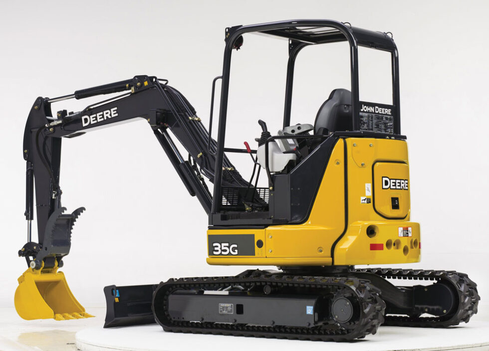 Deere 35G Mini Excavator – Open Station | Versailles Tool Barn